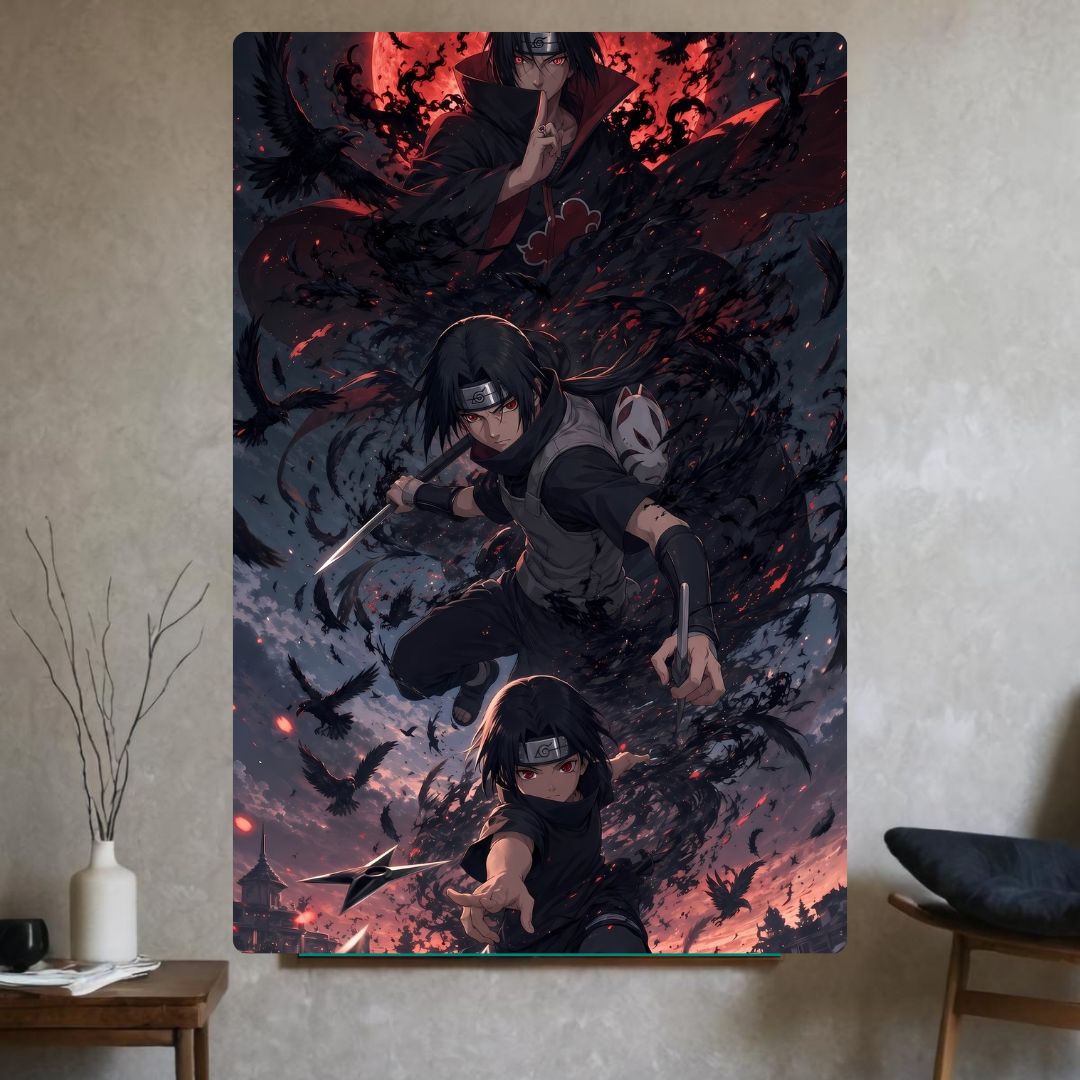 Картина на металле (аниме-Наруто) Джирайя, 20*30см 20*30 см