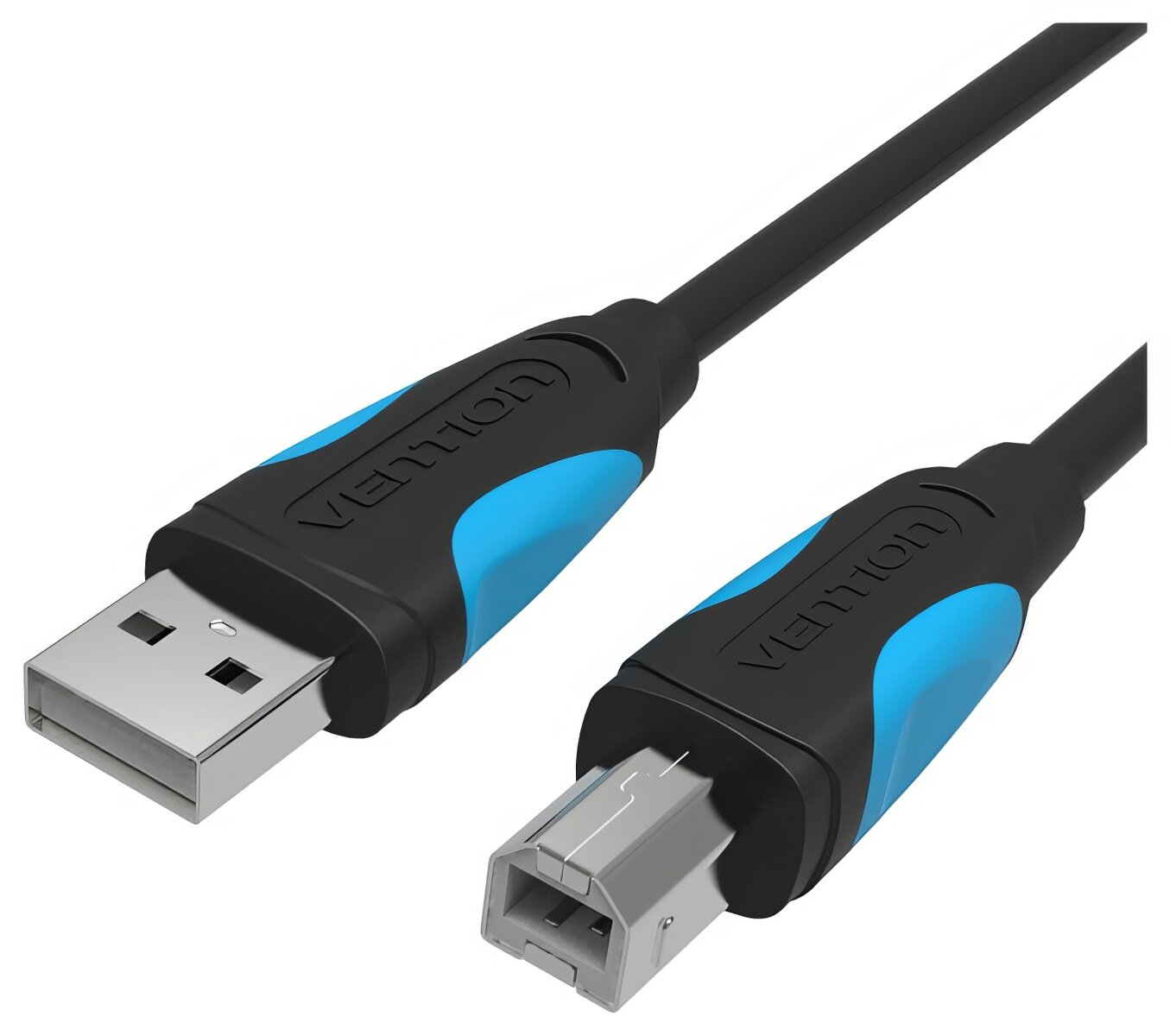 Кабель Vention USB 2.0 AM/BM - 3м, черный VAS-A16-B300