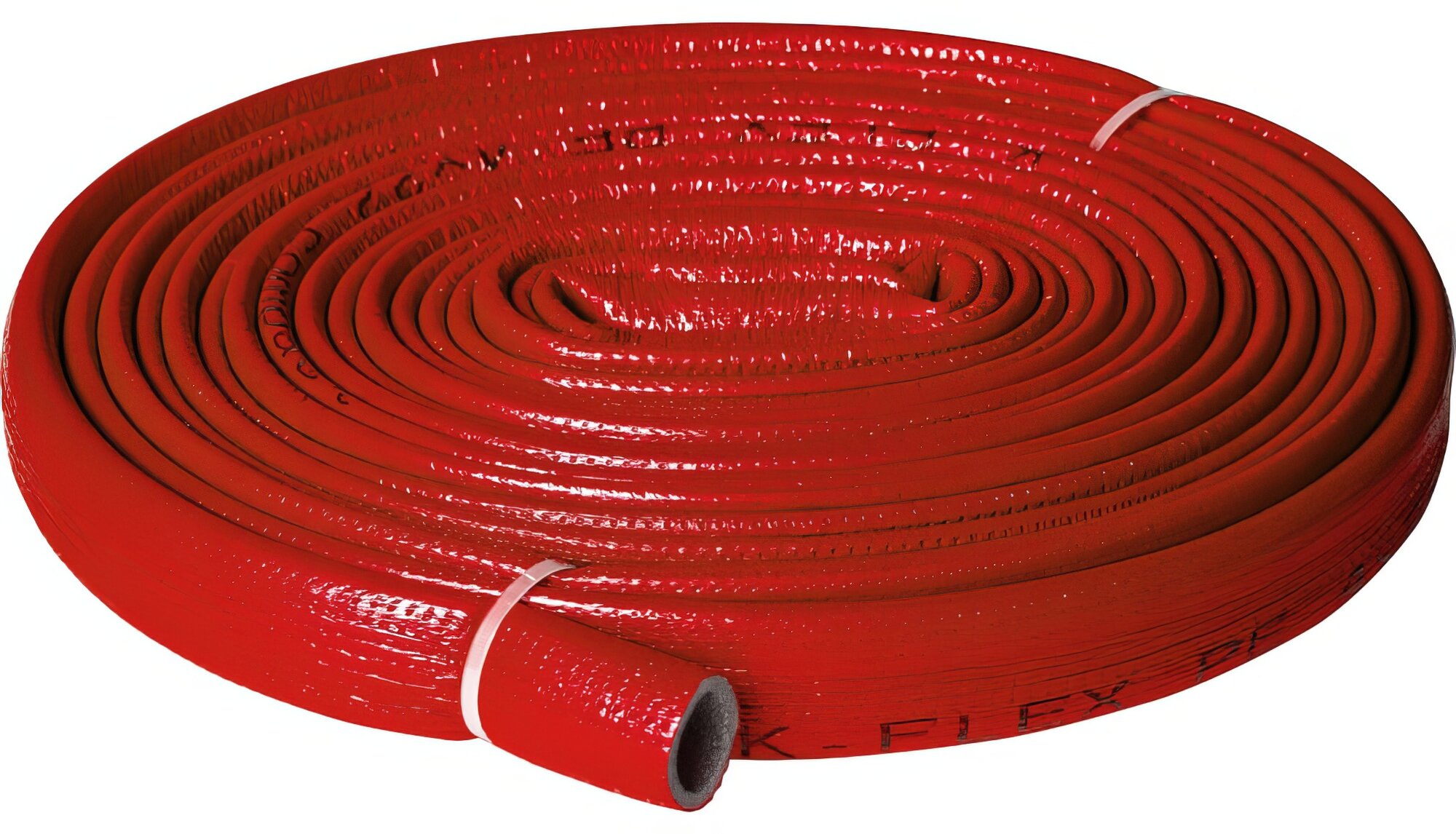 Теплоизоляция для труб K-FLEX PE COMPACT в красной оболочке 28/6 бухта 10м R060282103PECR