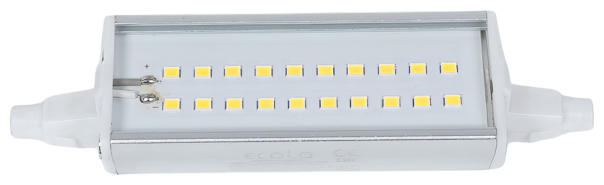 Светодиодная лампа Ecola Projector led lamp premium 14,0w, f118, 220v, r7s, 6500k, алюминиевый радиатор, 118x20x32 J7SD14ELC