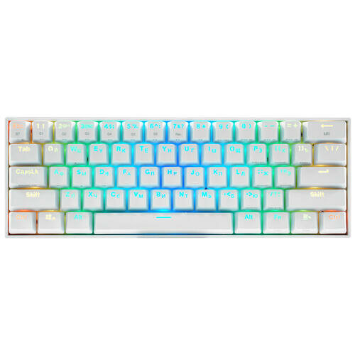 Клавиатура Redragon Draconic RGB bluetooth 5.0 White