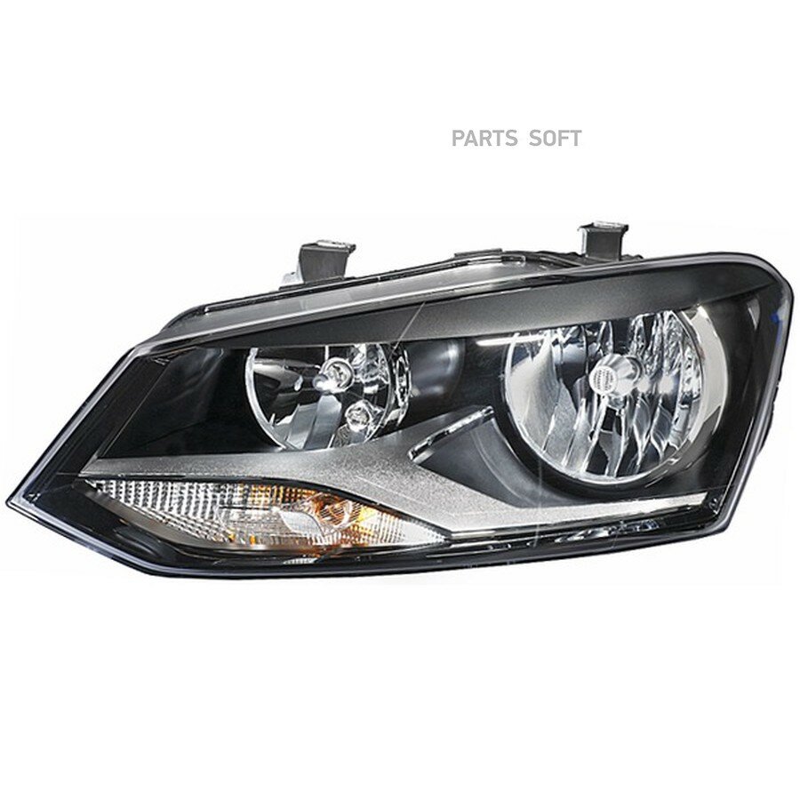 Фара R VW POLO от официального дистрибьютора, BEHR-HELLA, артикул 1EE247051021