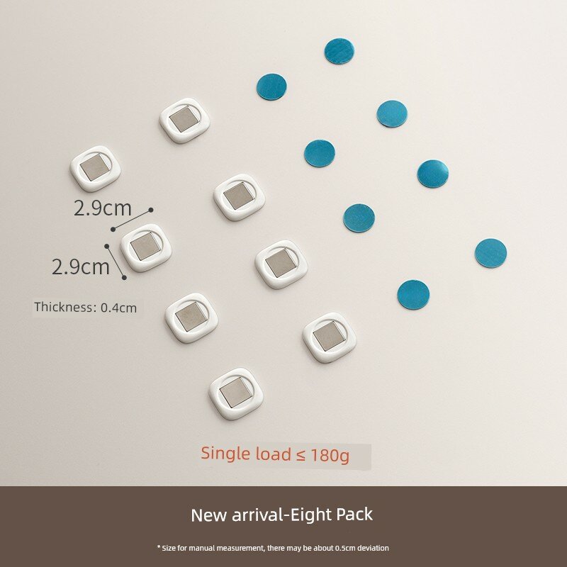 Надежные магнитные крючки для телевизора и кондиционера, установка без сверления, набор из 8 штук - прочное крепление