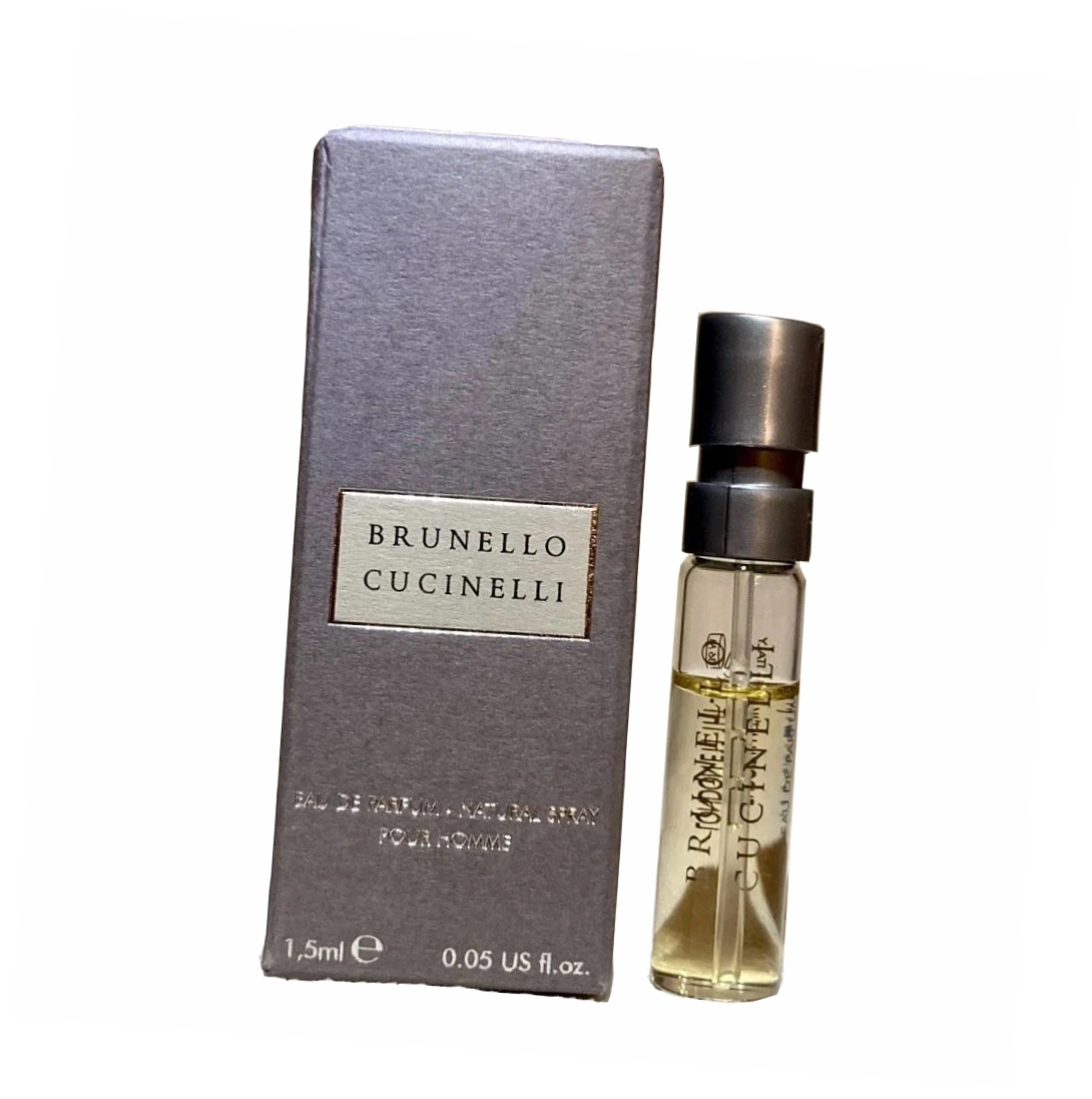 Парфюмерная вода Brunello Cucinelli Brunello Cucinelli Pour Homme пробник 1.5 / Брунелло Кучинелли Брунелло Кучинелли Пур Хомме сэмпл аромата