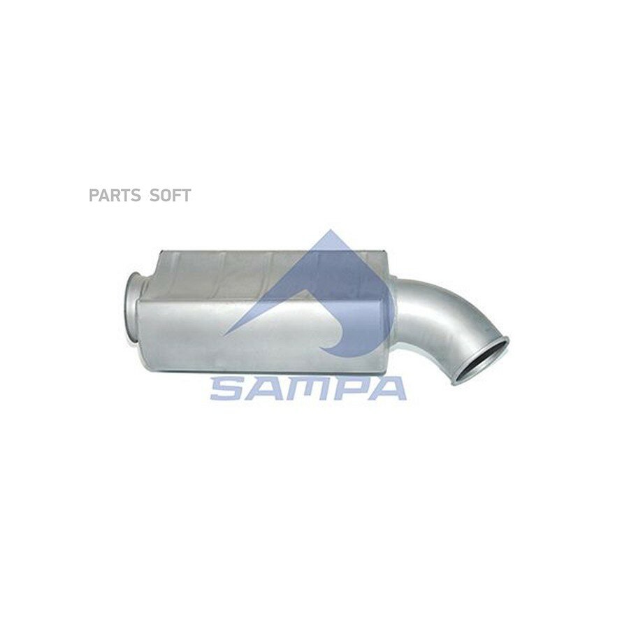 Глушитель от официального дистрибьютора, SAMPA, артикул 031397