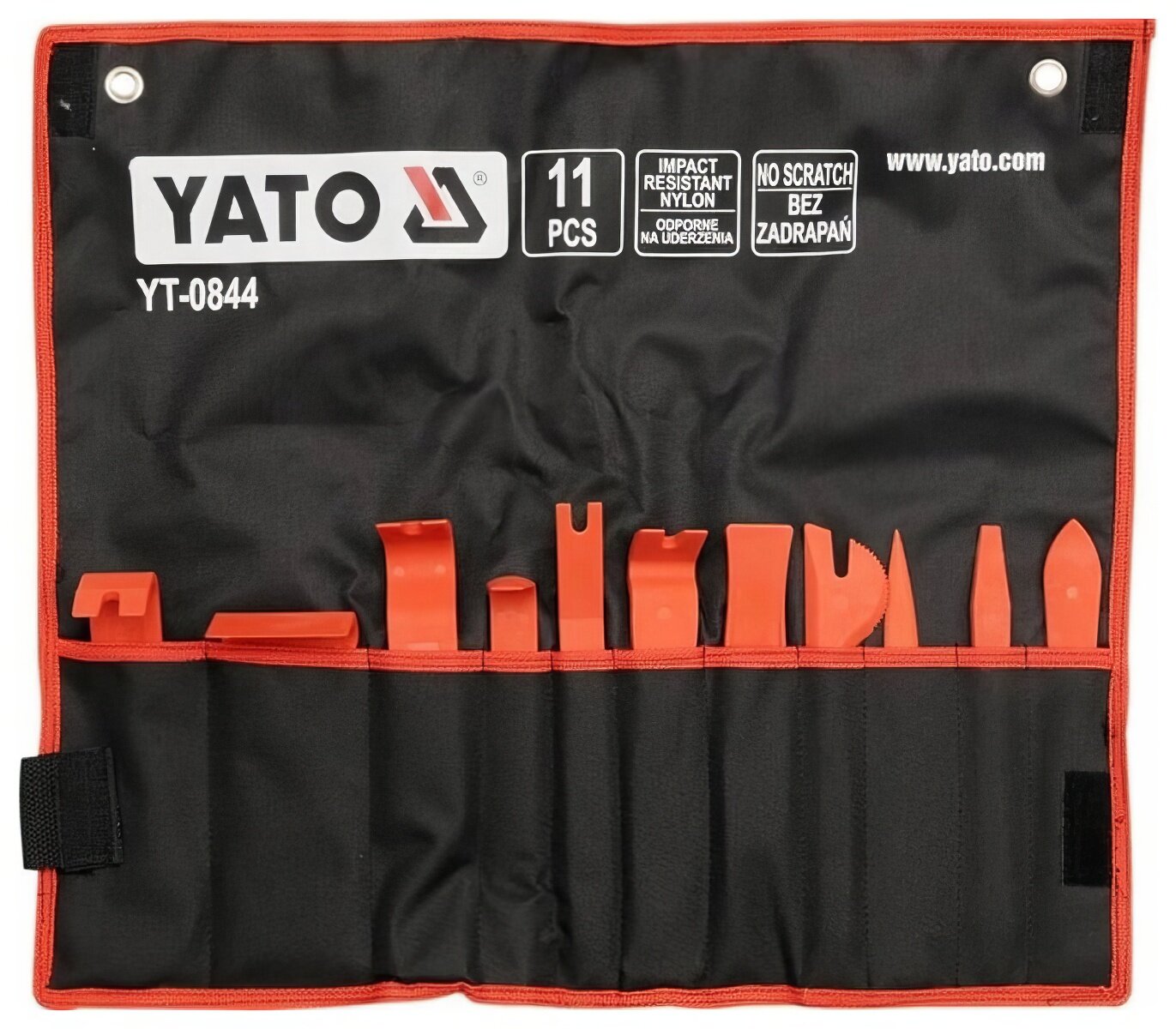 Набор съемников панелей салона YATO 11пр YT-0844 37140844 092 1