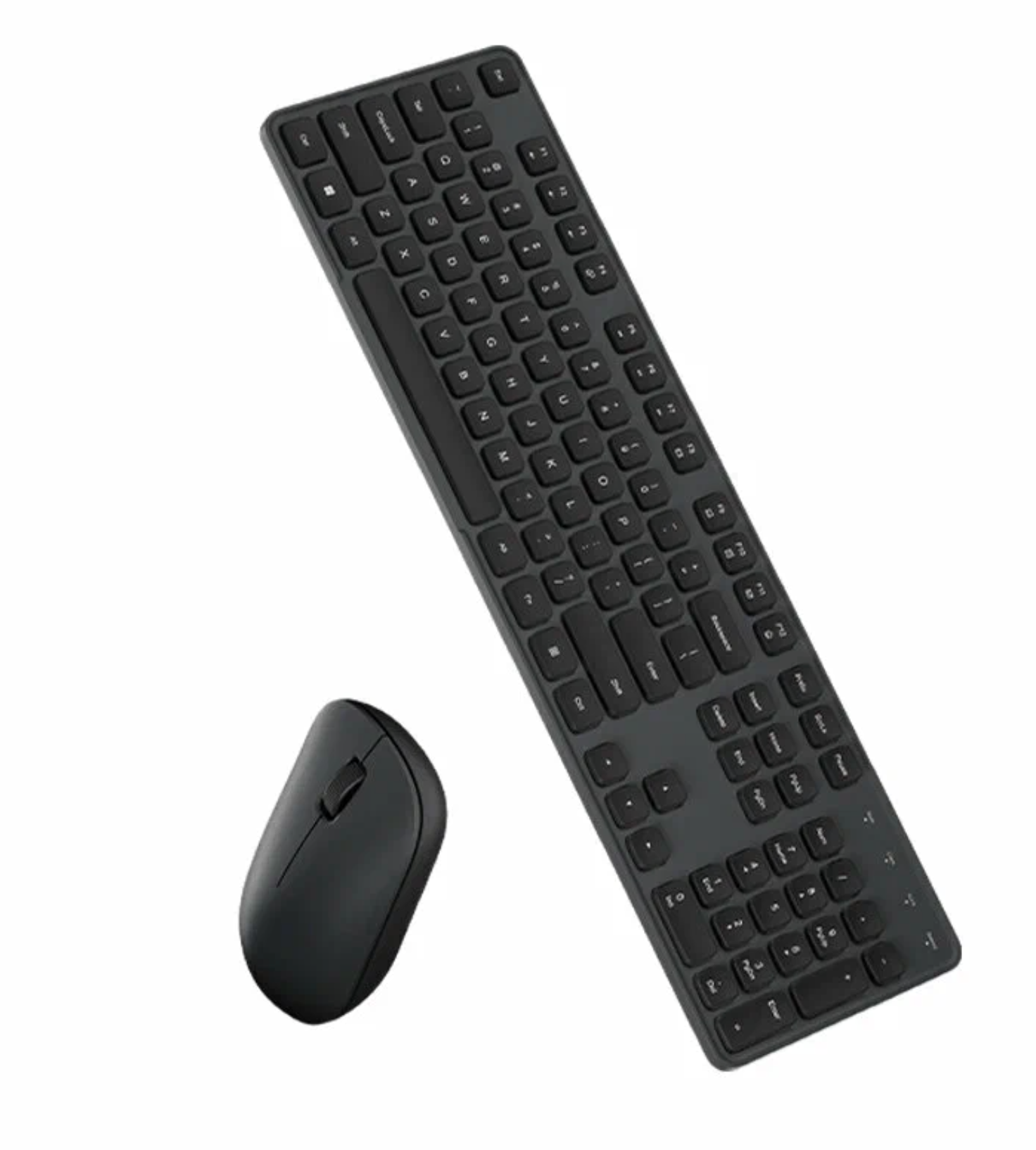 Комплект беспроводной клавиатуры и мыши Xiaomi Wireless Keyboard and Mouse Set 3, 2.4 ГГц, 104 клавиши, русская раскладка, черный