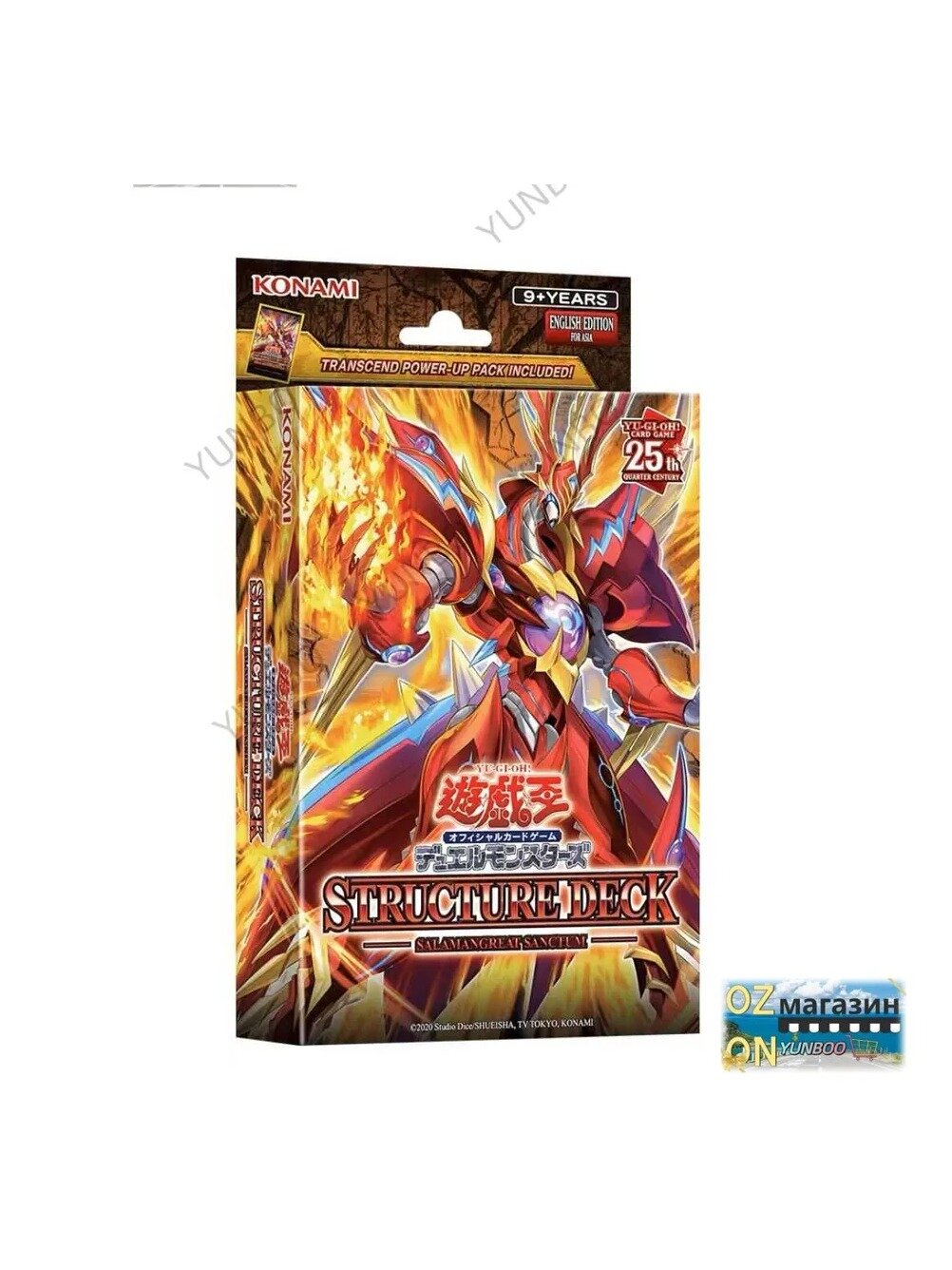 Колода Yu-Gi-Oh! Structure Deck Salamangreat Sanctum, английское издание OCG, 48 карт