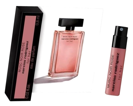Парфюмерная вода Narciso Rodriguez Musc Noir Rose For Her пробник 0.8 / Нарциссо Родригес Муск Нуар Розе Фо Хе мини-версия