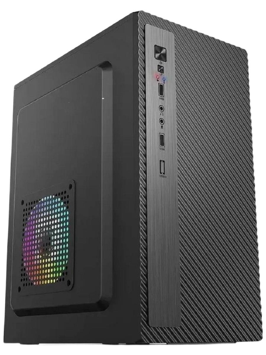 Корпус для ПК ACCORD сталь 0.35 мм mATX 2 USB без БП