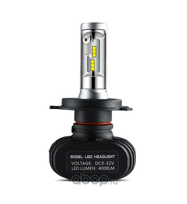 Светодиод головного света H4 9-32V 25W 6500k 4000lm (широкий радиатор) Nord YADA Nord YADA 907773