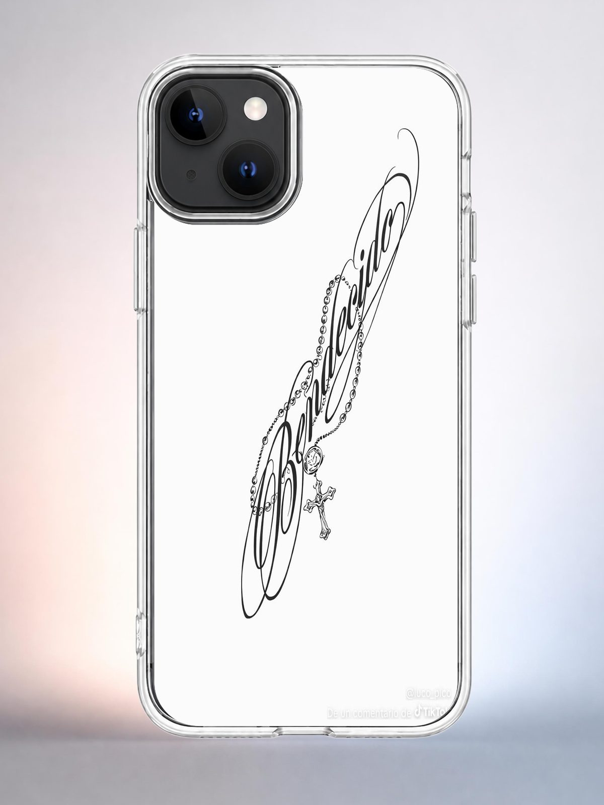 Эстетичный чехол на iphone 12 крест и медальон