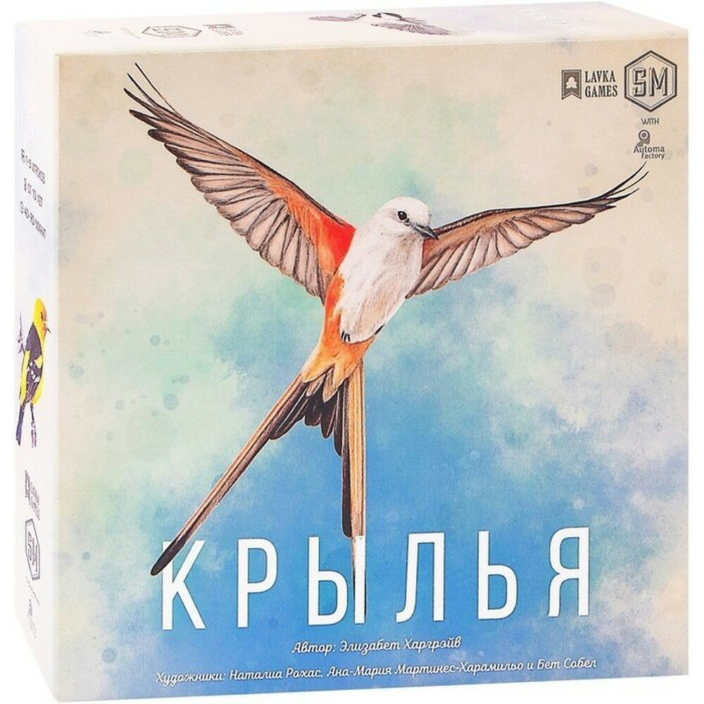 Настольная игра Крылья развлекательная для детей и взрослых практичная интересная для дома и вечеринок