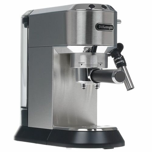 Кофеварка рожковая DeLonghi Dedica EC 685. M серебристый