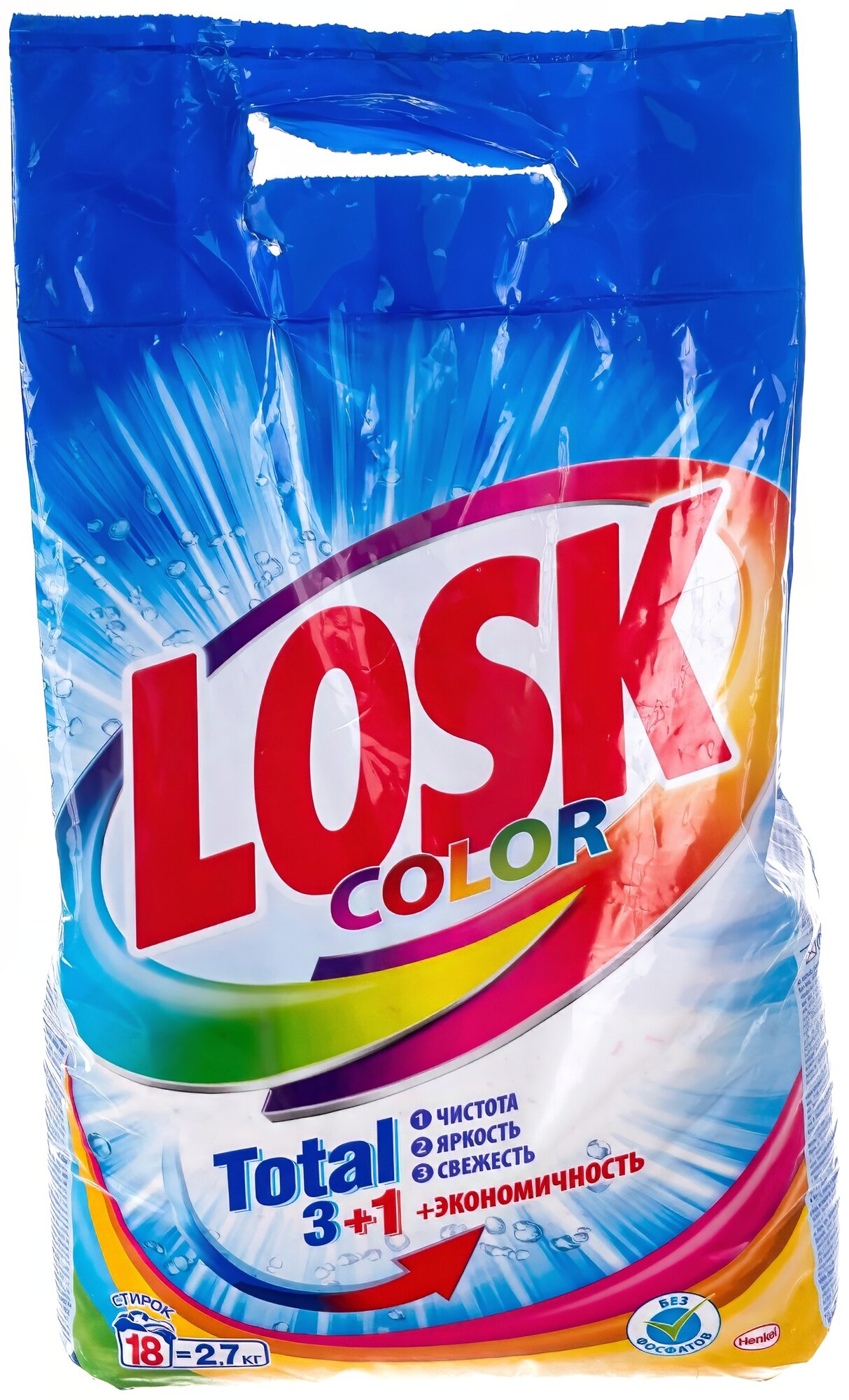 Стиральный порошок автомат 2.7 кг Color LOSK 2480319 606072