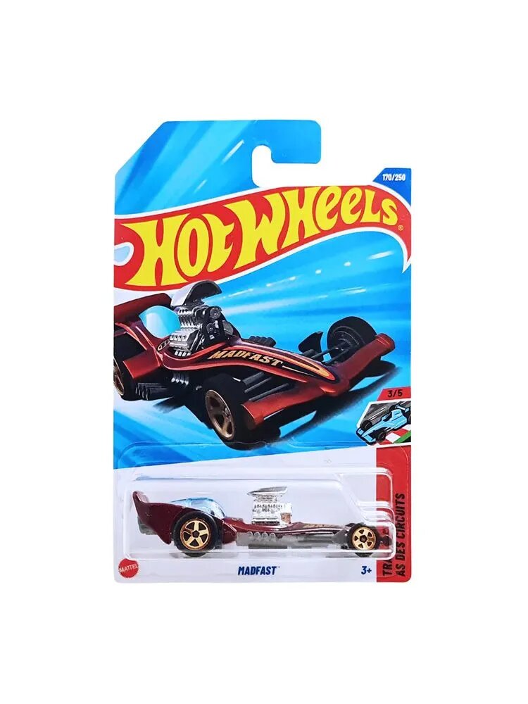 Машинка Mattel Hot Wheels 2025M C4982 TRACK ACES - Madfast