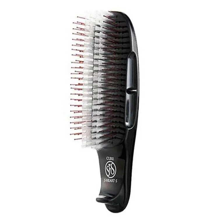 S-Heart-S Расческа Scalp Brush CURE Treatment PROF (черная) 1 шт