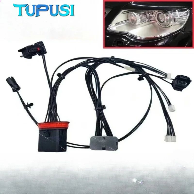 Контроллер ДХО, арт. Жгут проводов фар для VW Touareg 2007-2010 1 шт, 1 шт.