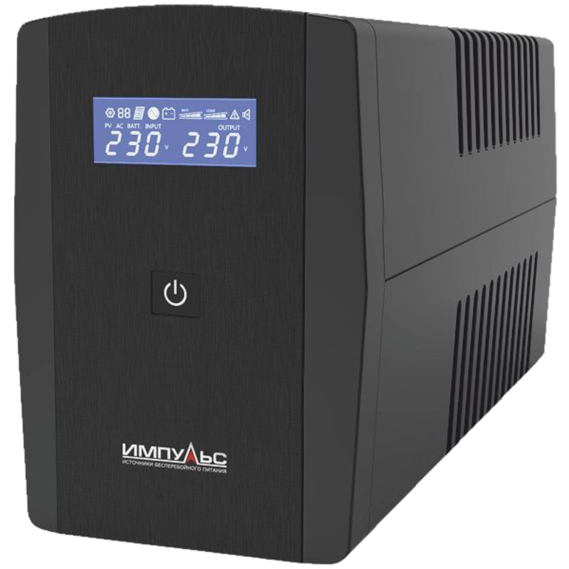 ИБП Импульс юниор смарт 1200, 2200 ВА, 1320 Вт, Line-Interactive, 4 розетки, Schuko JS12217