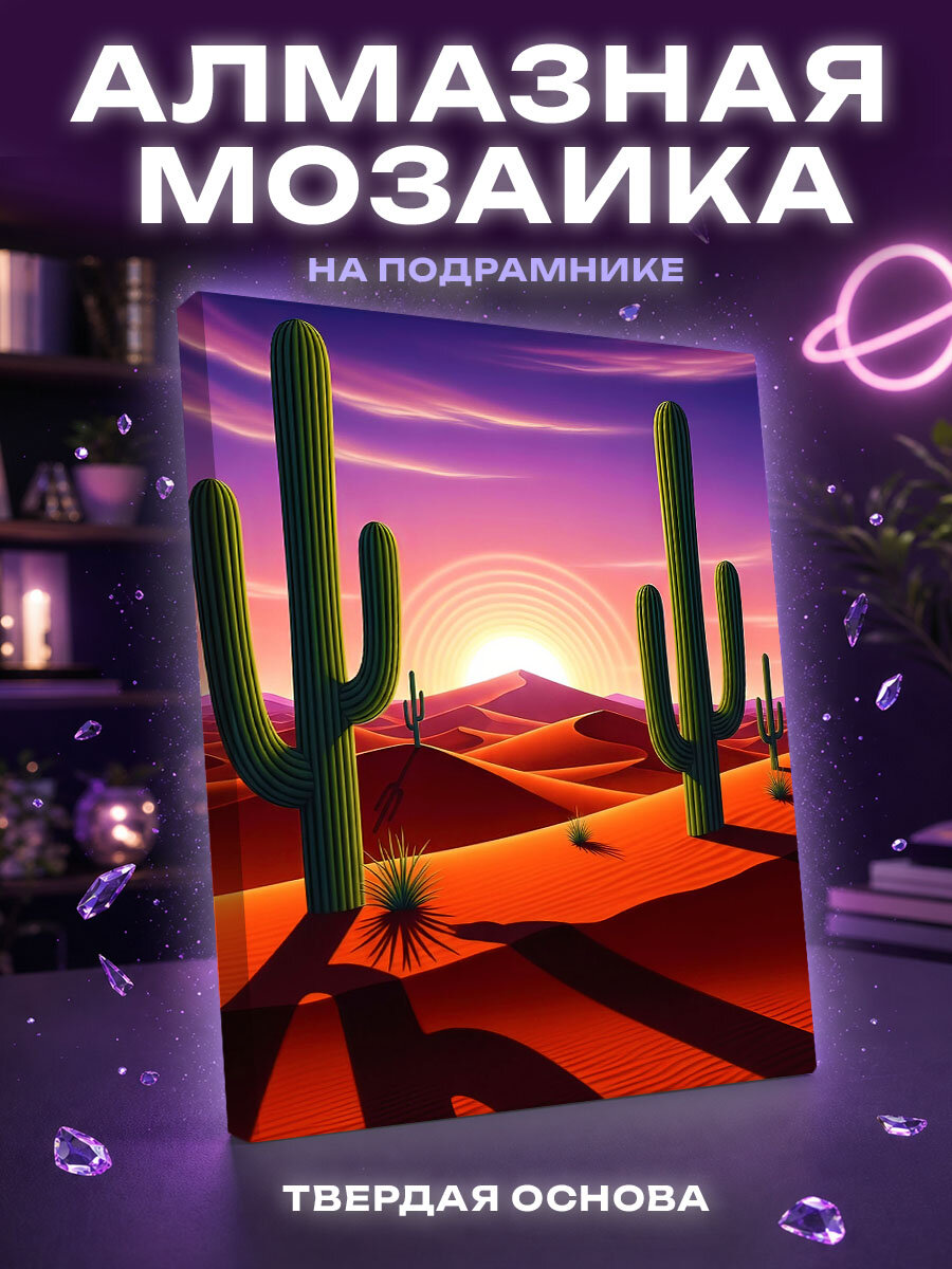 Алмазная мозаика Пустыня