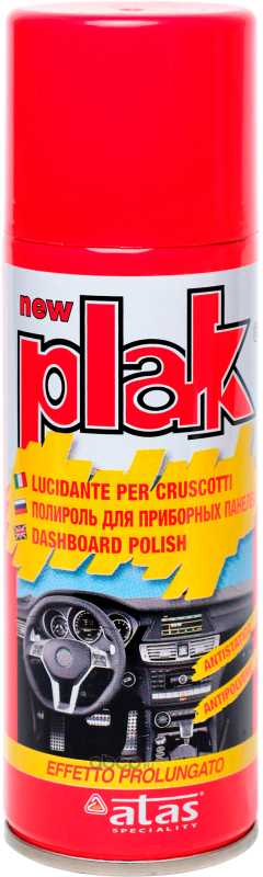 Х. полироль торпеды plak 200мл клубника Plak 5101, 0.2 л