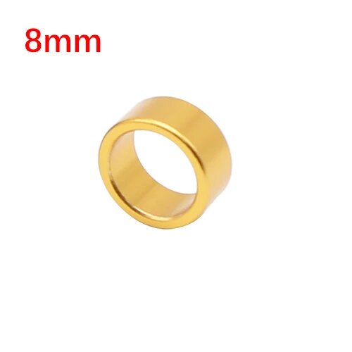 Алюминиевые кольца для лап голубей 100 шт. 8mm-100 pcs