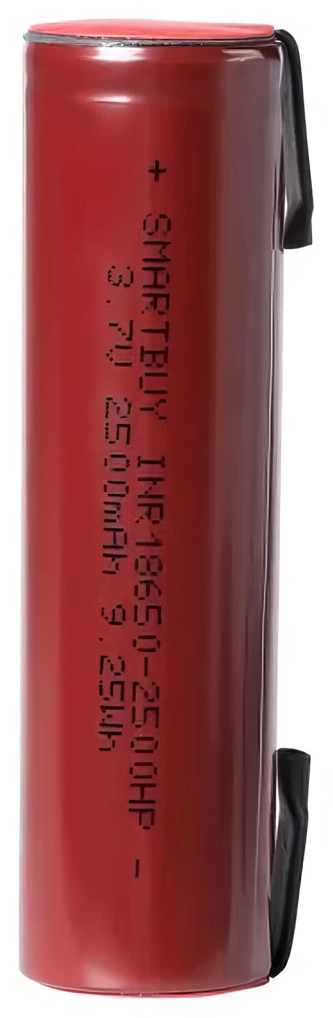 Аккумулятор Smartbuy высокотоковый с выводами li18650-2500 mah (100/400) SBBR-18650-1S2500HP