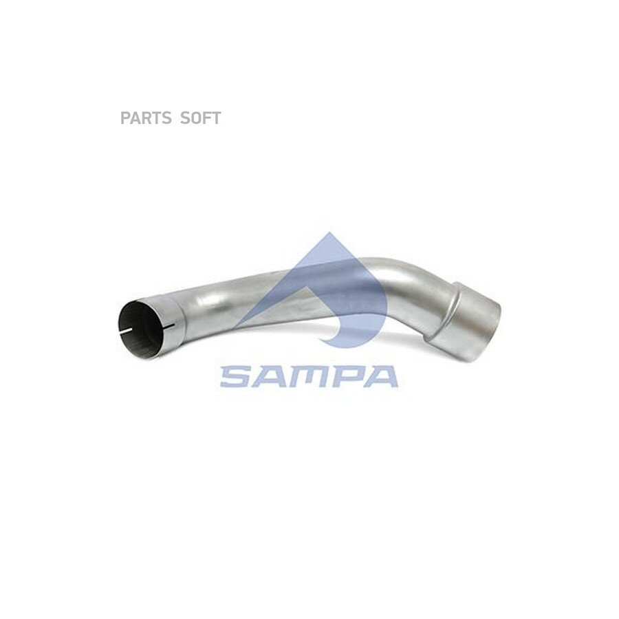 Труба глушителя от официального дистрибьютора, SAMPA, артикул 0102284