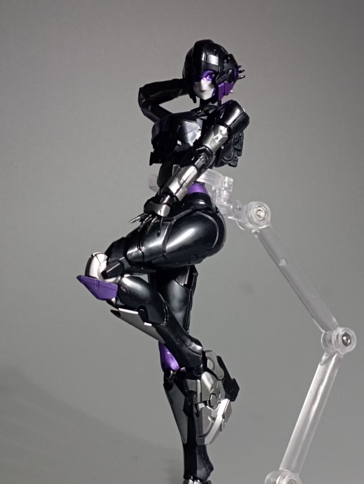 Минифигурки Трансформер робот/Transformers, Арси/Arcee(Blackened version), Собранная модель/M66337