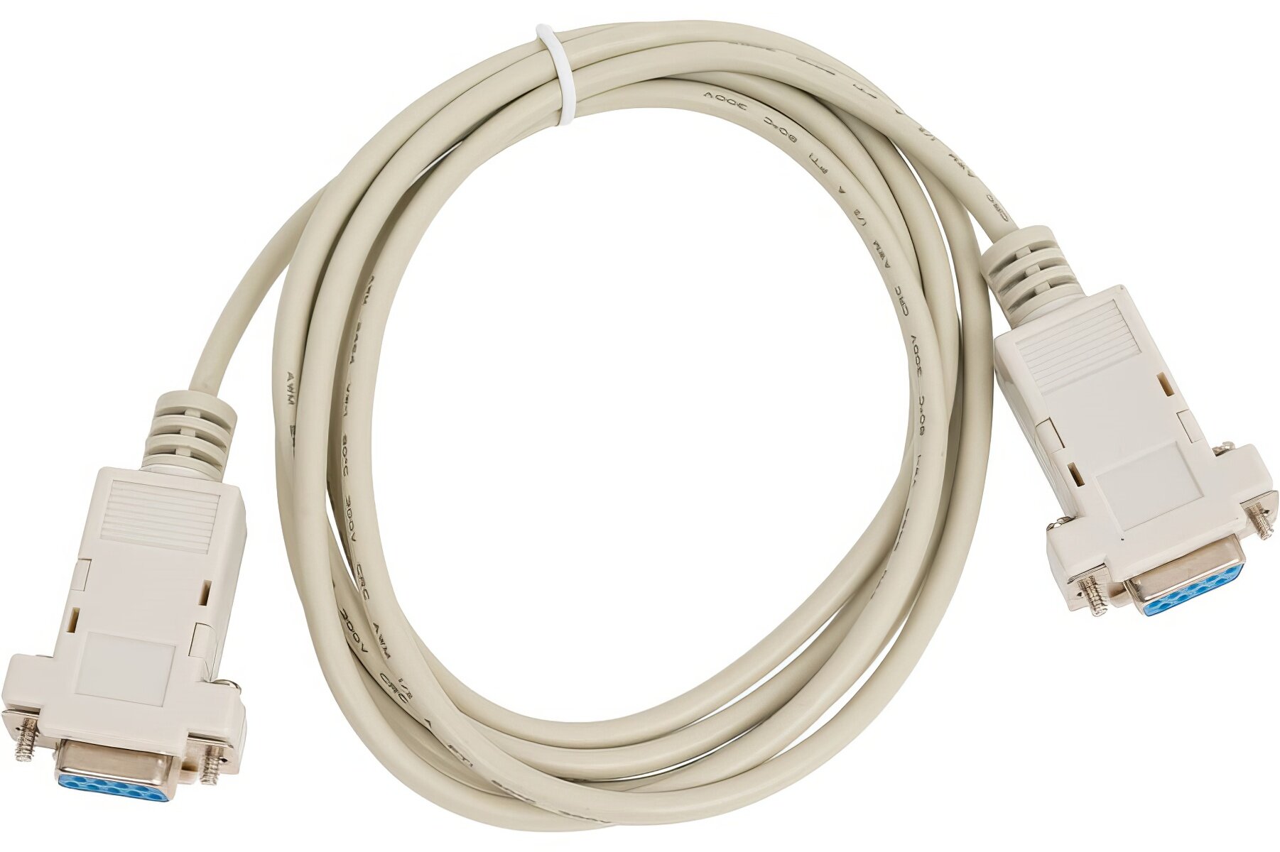 Кабель 0-модемный Cablexpert 9f/9f, 1.8м, пакет, CC-134-6-N