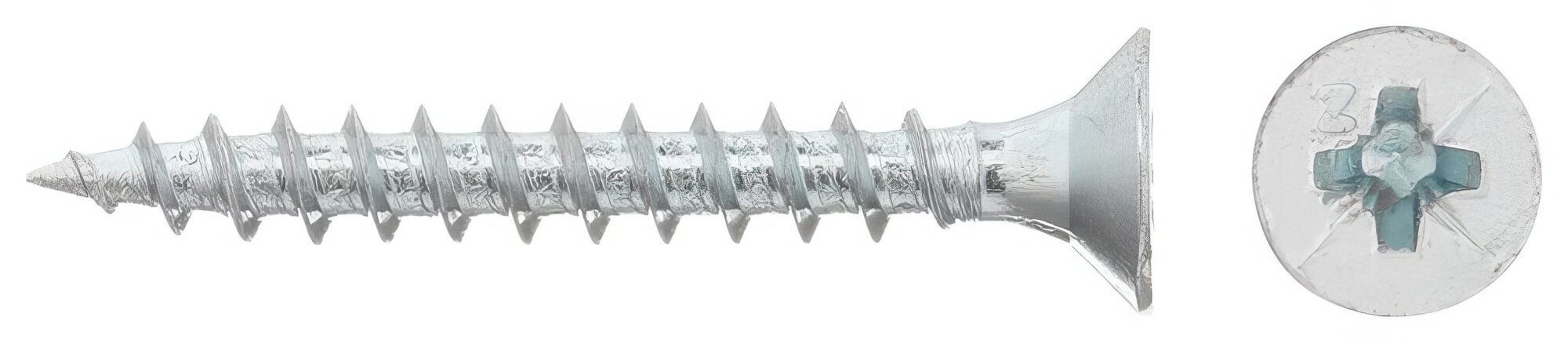 Саморезы универсальные 35x4,5 мм оцинкованные (200 шт.)