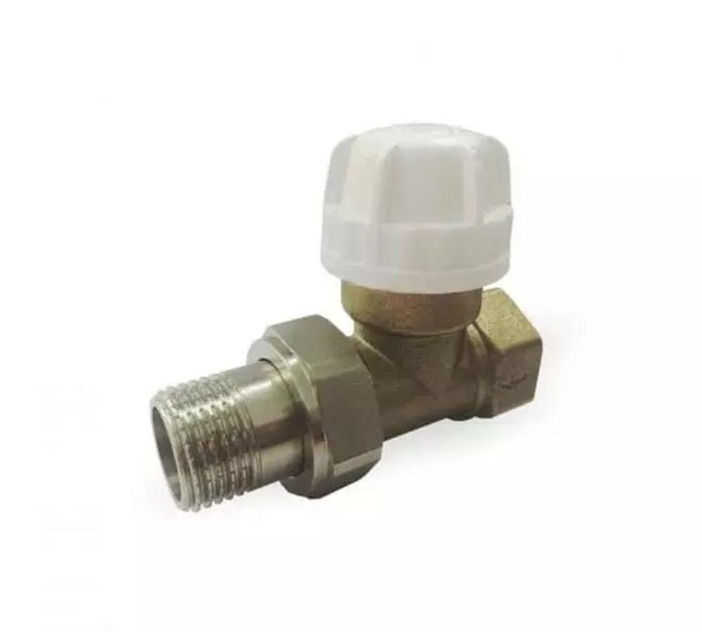 Термостатический клапан для радиатора угловой 1/2" ростерм 256V-B 1/2"