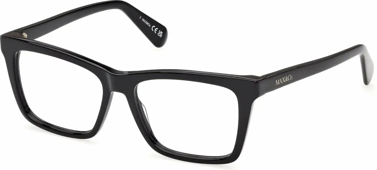 Оправа MAX&CO MO 5227 001, тип оправы ободковая, материал оправы пластик, пол женские, форма оправы квадратная