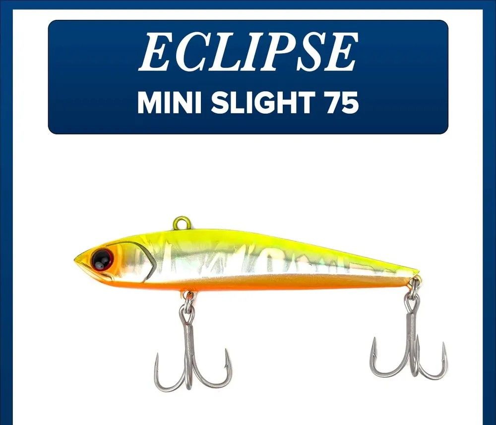 Виб / раттлин ECLIPSE MINI SLIGHT 75 #23, 75 мм, вес 15 гр, приманка для зимней ловли форели
