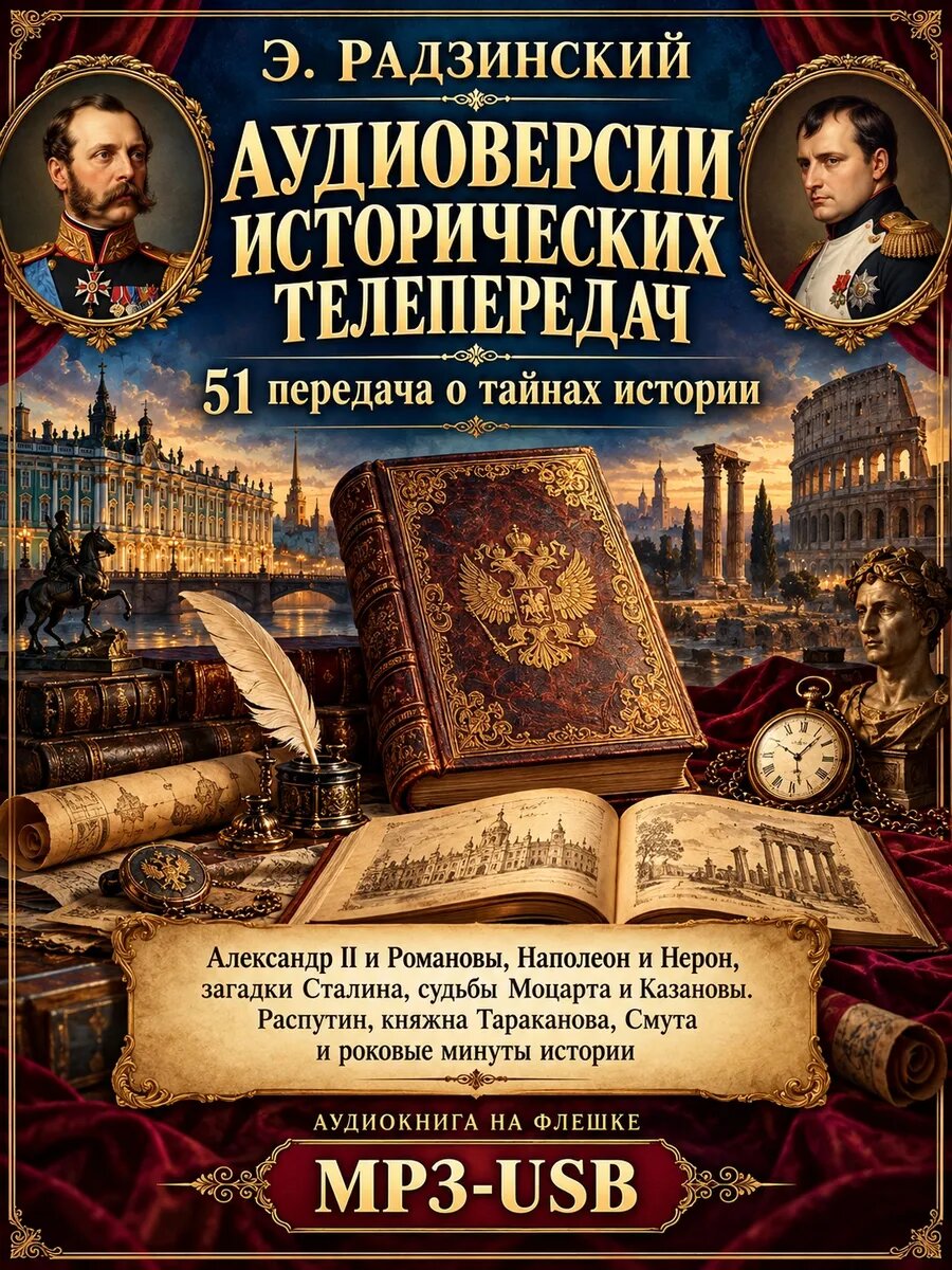 Аудиоверсии исторических телепередач — Э. Радзинский