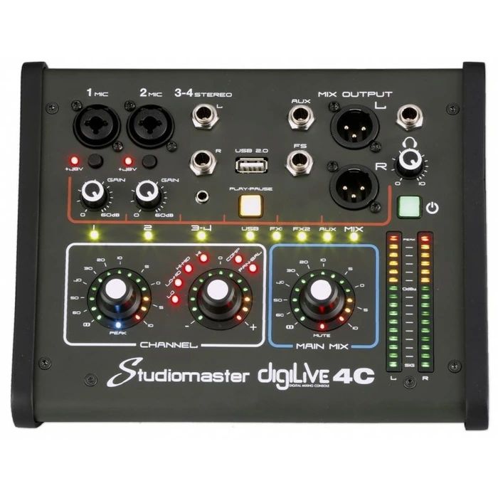 STUDIOMASTER Digilive 4CH Аналоговый микшер
