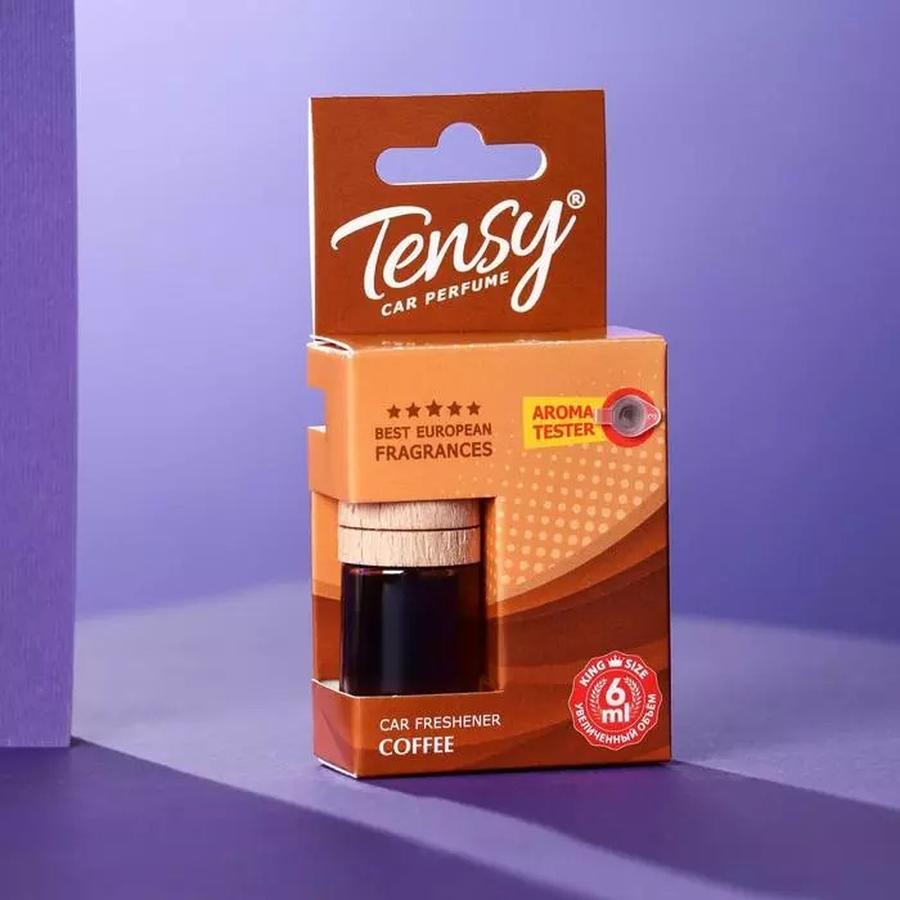 Автомобильный ароматизатор подвесной (бутылочка) Tensy Кофе TB-05