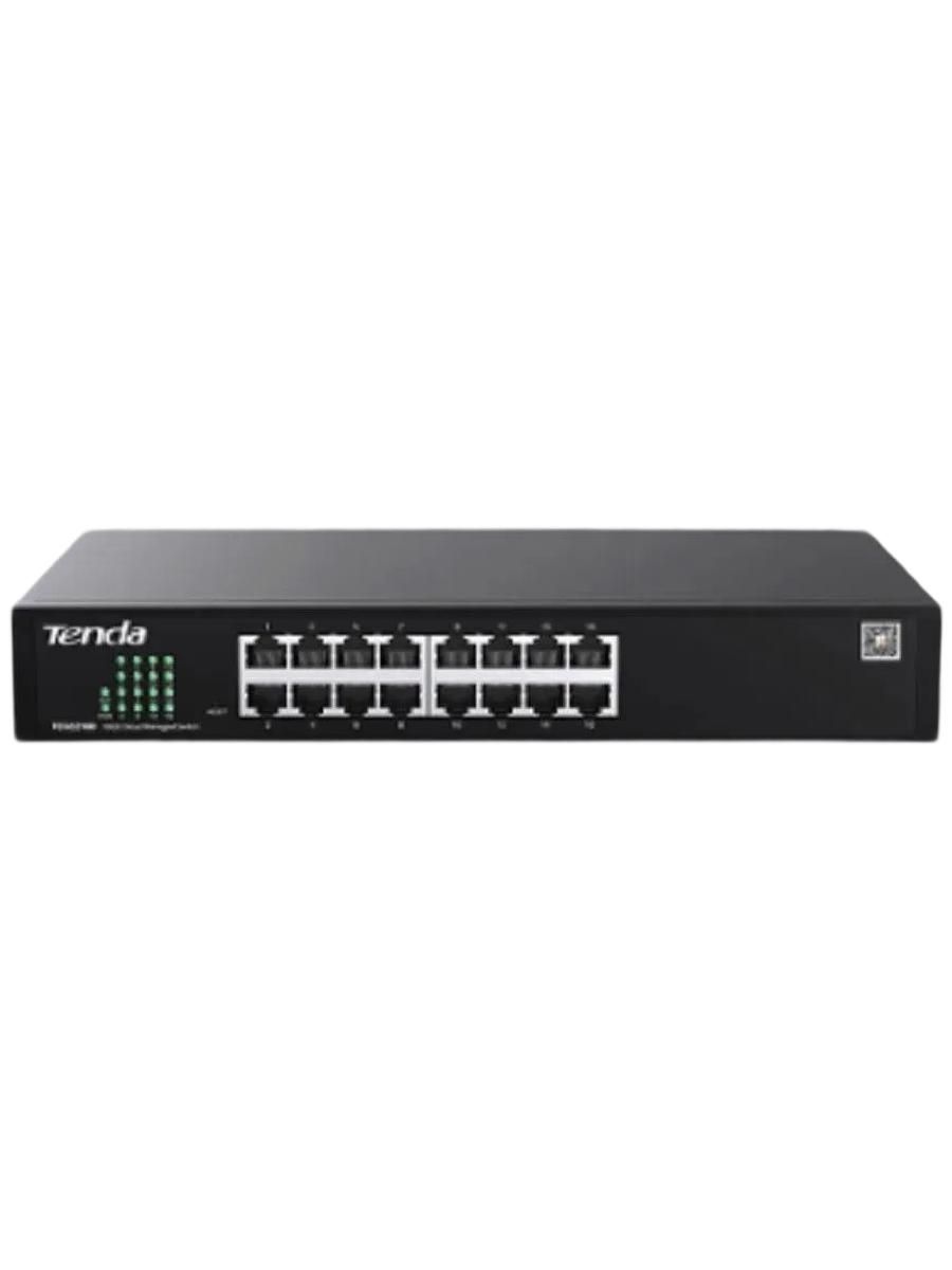 Коммутатор TENDA TEG2216D 16-Ports 10/100/1000 Base, управляемый