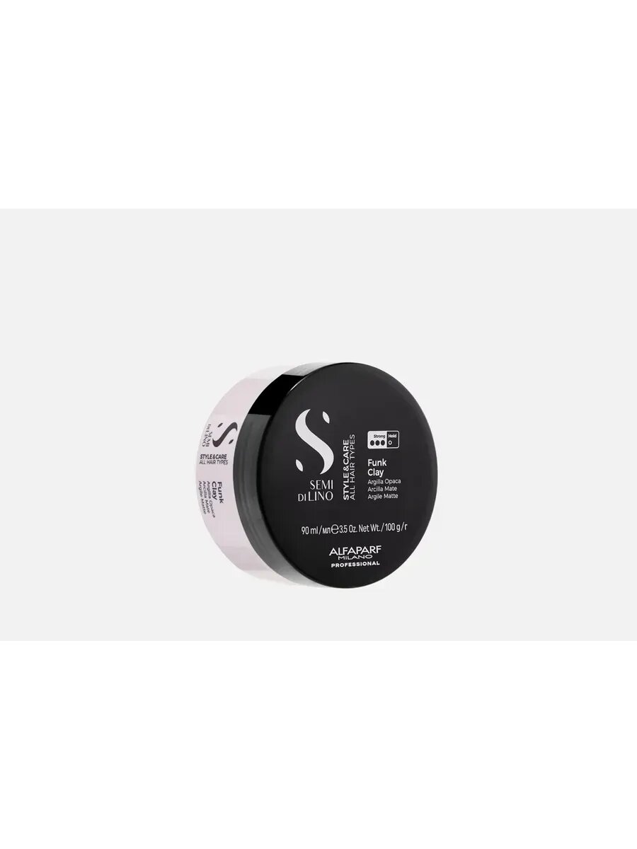#Alfaparf Milano Professional Funk clay Матoвая глина для вoлoc cильнoй фикcации 90мл#