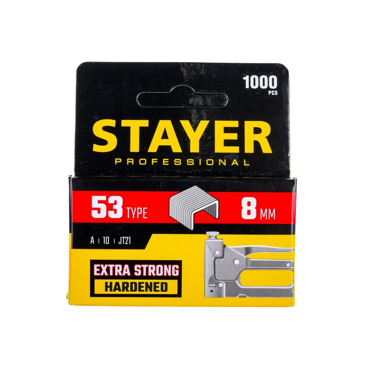 Скобы для строительного степлера Stayer, тип 53, 8мм, 1000шт. (3159-08), 240 уп.