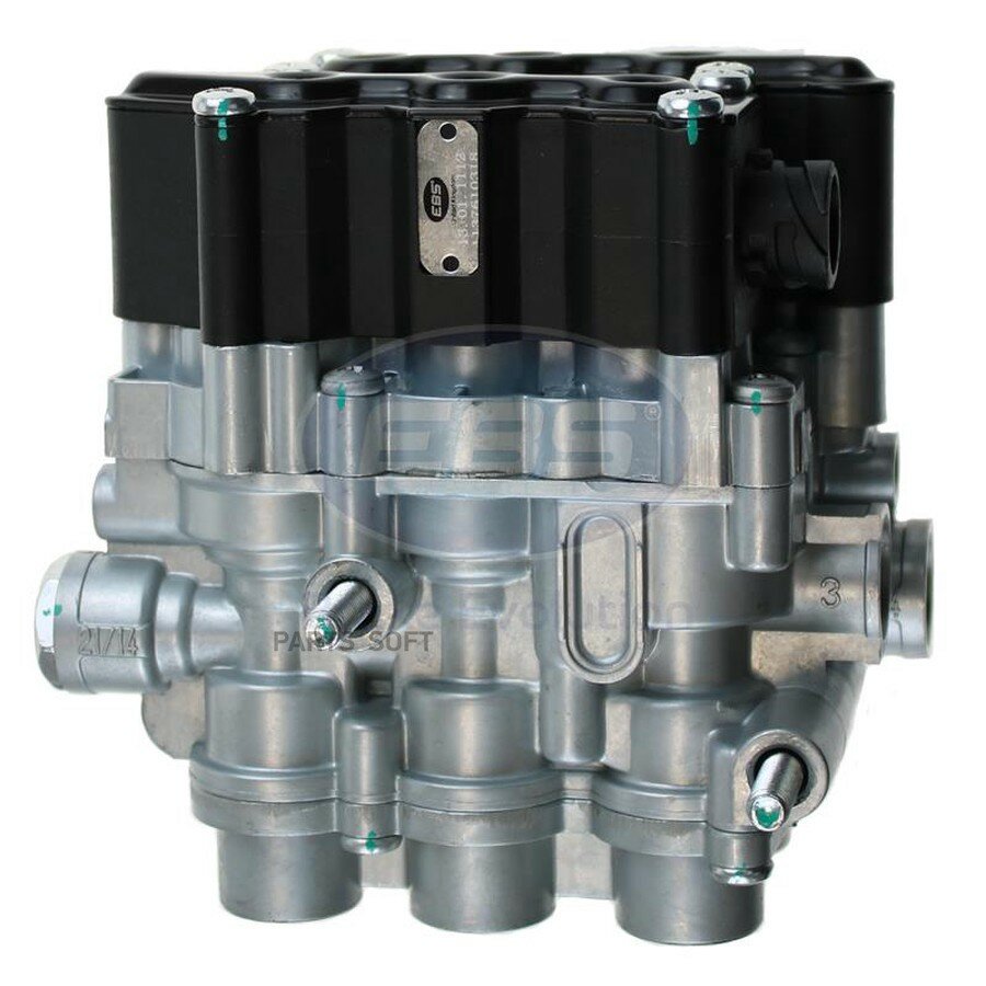 Клапан магнитный ECAS WABCO 4729001120 от официального дистрибьютора, EBS, артикул 13011112