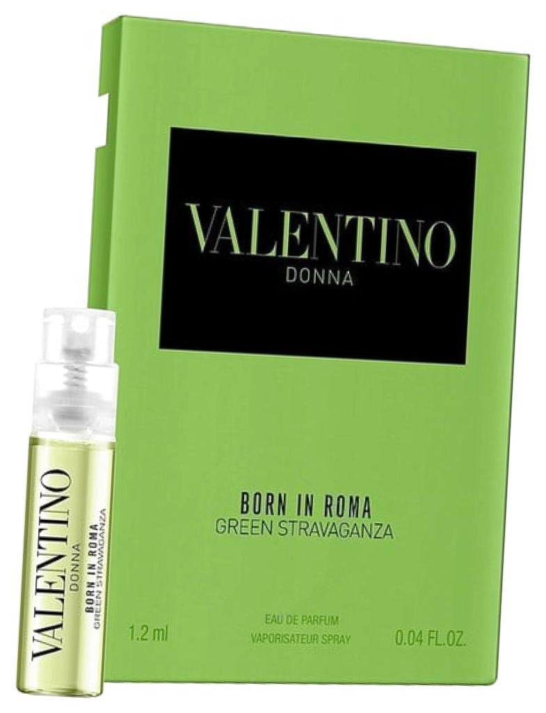 Парфюмерная вода Valentino Donna Born In Roma Green Stravaganza пробник 1.2 / Валентино Донна Борн Ин Рома Грин Страваганза сэмпл аромата