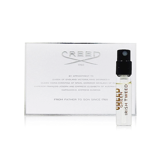 Парфюмерная вода Creed Green Irish Tweed пробник 2 / Крид Грин Айриш Твид миниатюра / Стойкий и яркий аромат