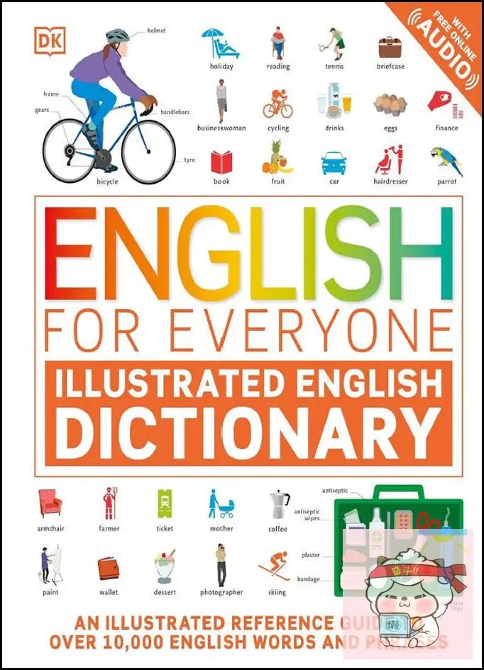 English for Everyone Illustrated English Dictionary DK Vocabulary Learning Paperback Book