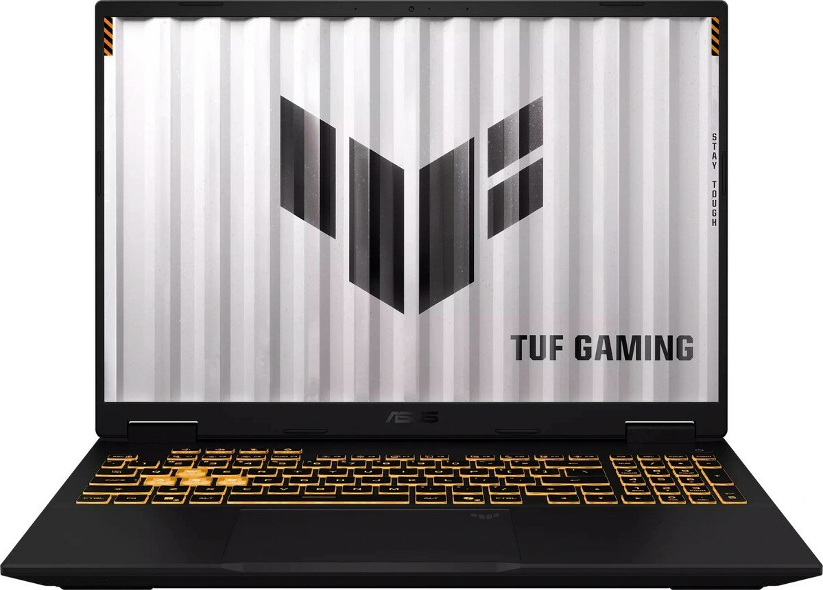 Ноутбук ASUS TUF Gaming 16 FX610JH-TU073, 16", 2026, IPS, Intel Core i5 14450HX 2.4ГГц, 10-ядерный, 16ГБ DDR5, 512ГБ SSD, NVIDIA GeForce RTX 5050 - 8 ГБ, TGP 85Вт, без операцио