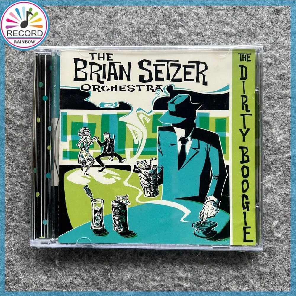 CD The Brian Setzer Orchestra The Dirty Boogie CD 1Z06632 запечатанный совершенно новый альбом