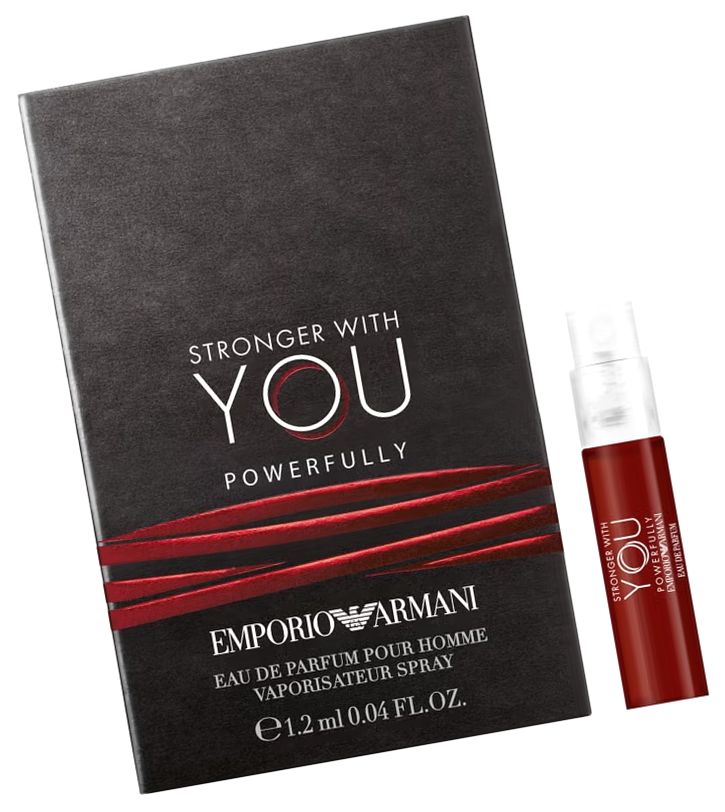 Парфюмерная вода Giorgio Armani Stronger With You Powerfully 1.2 пробник / Сэмпл аромата Джорджио Армани Стронгер Виз Ю Поверфулли