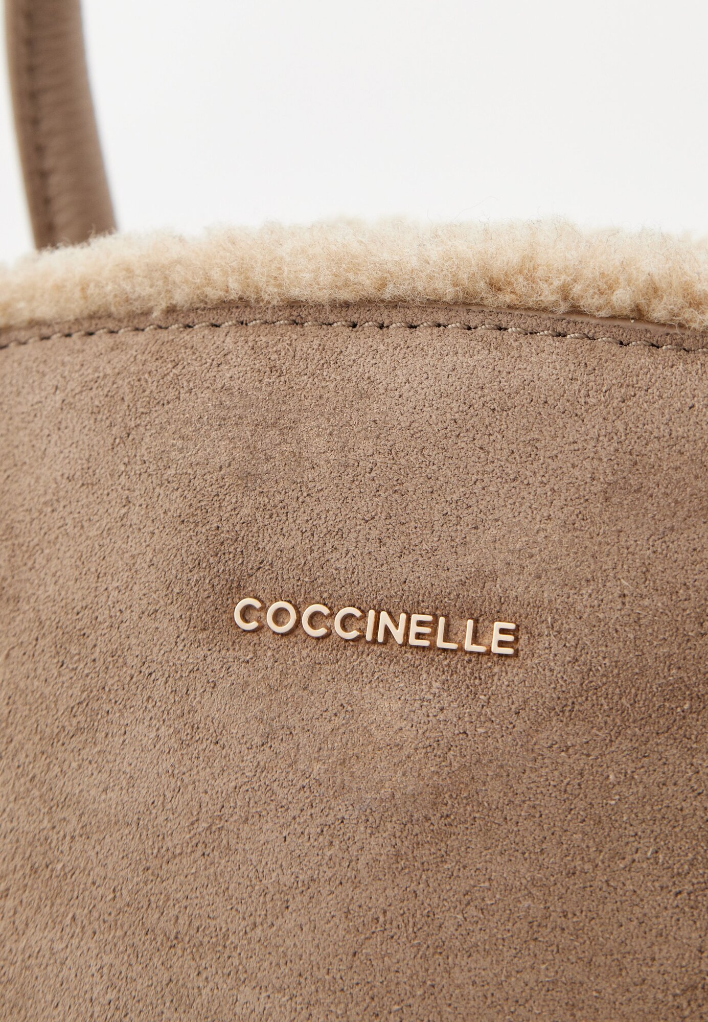 Сумка COCCINELLE, бежевый — фото 1