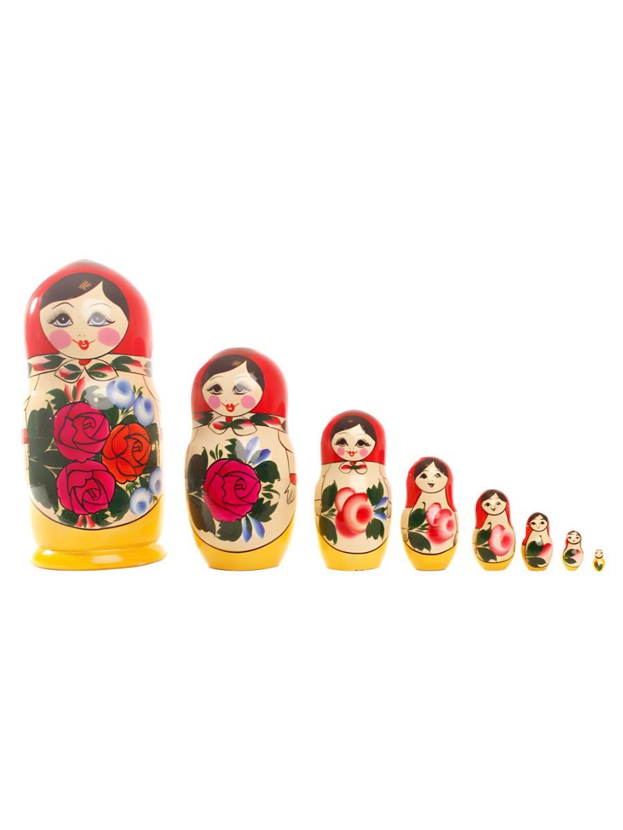 Семеновская матрешка (8 мест, 22 см)