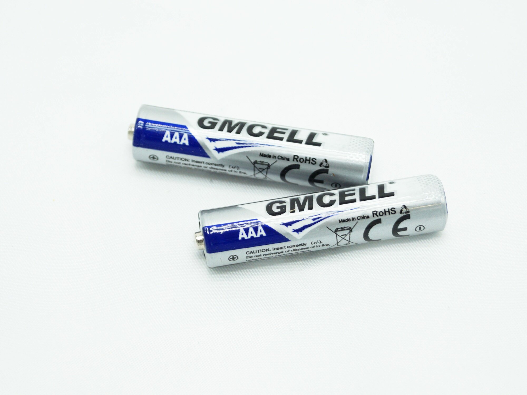GMCELL Батарейка AAA, ZnMnO2 (марганцево-цинковый) тип, 1200 мА•ч, 1,5 В, 2 шт
